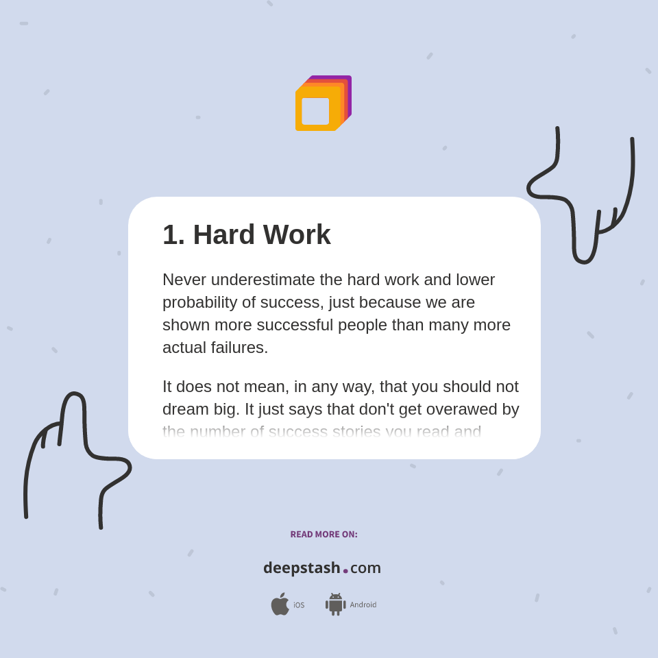 1 Hard Work Deepstash