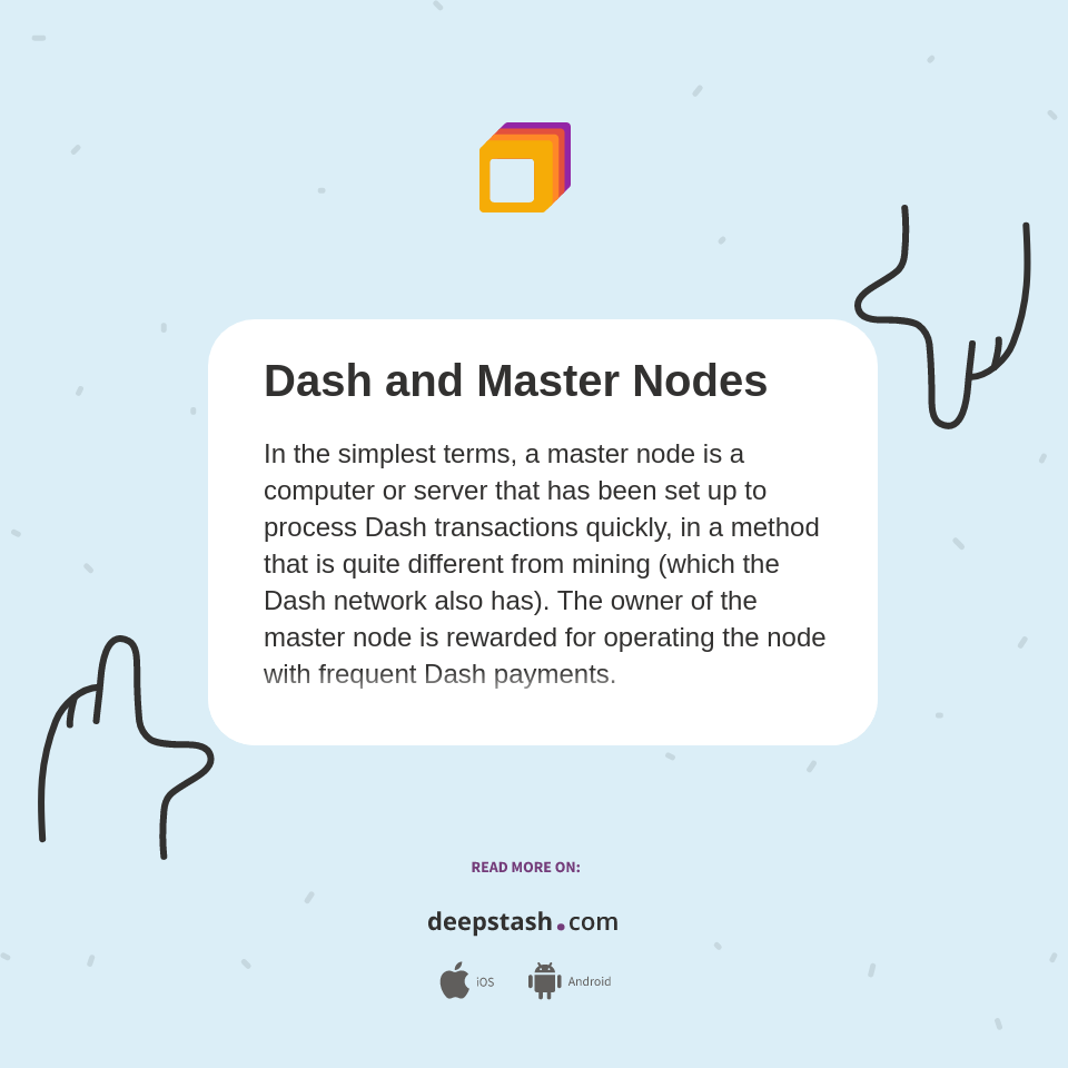 Dash and Master Nodes - Deepstash