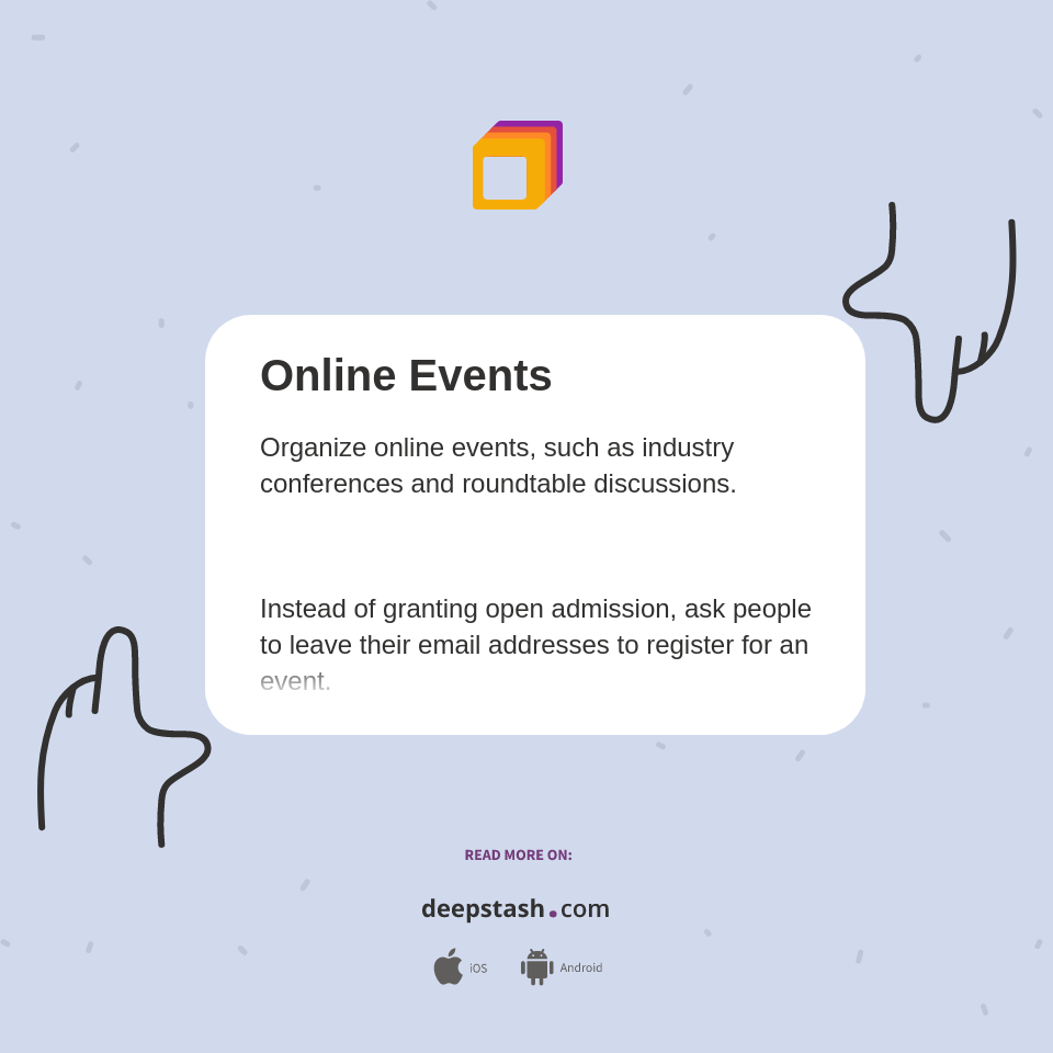 Online Events - Deepstash