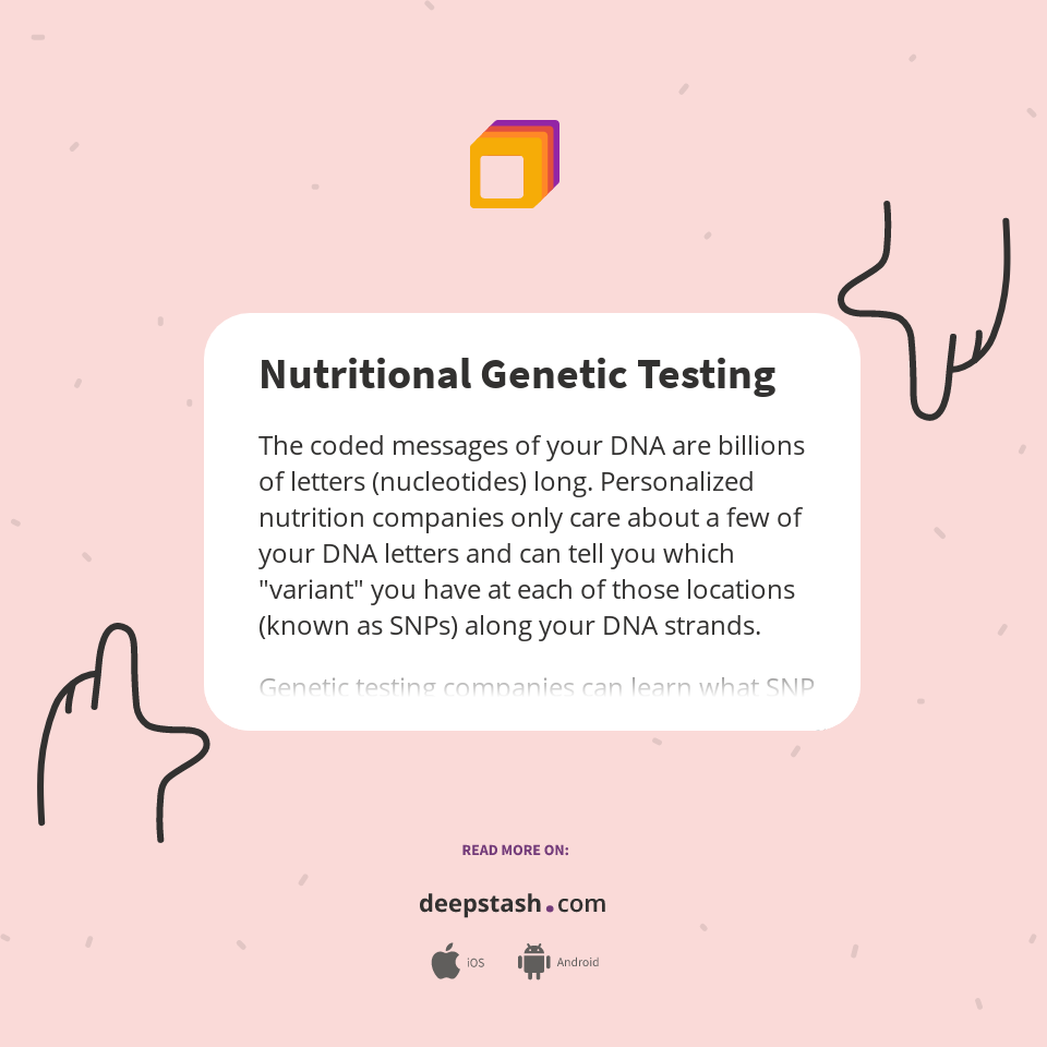Nutritional Genetic Testing - Deepstash