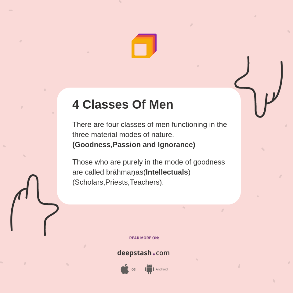 4 Classes Of Men - Deepstash