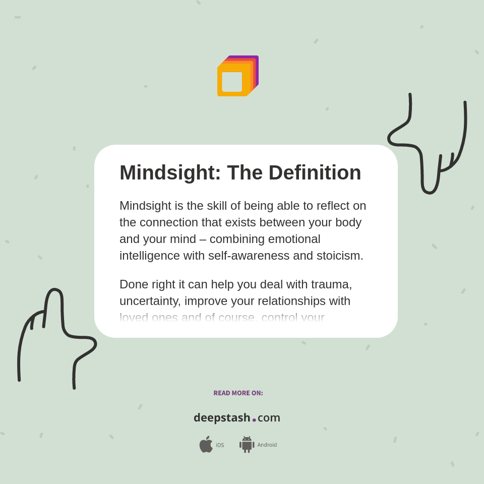 Mindsight: The Definition - Deepstash