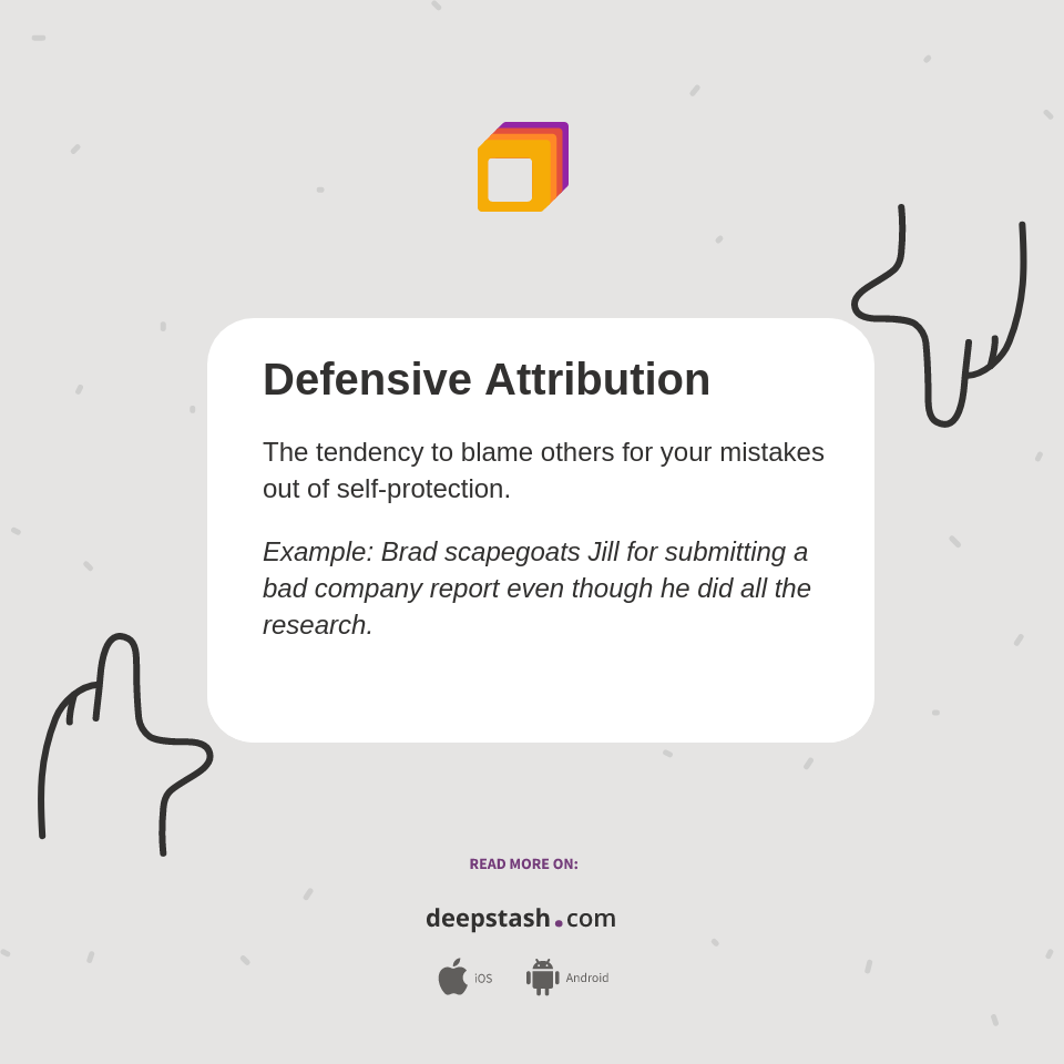 Defensive Attribution - Deepstash