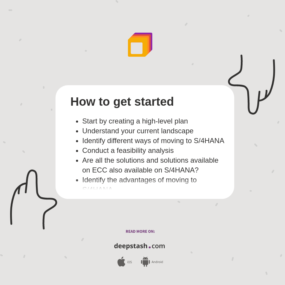 How to get started - Deepstash