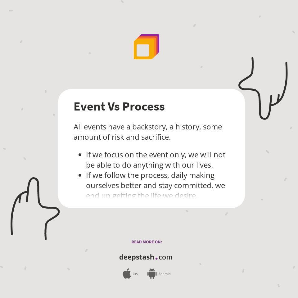 Event Vs Process - Deepstash