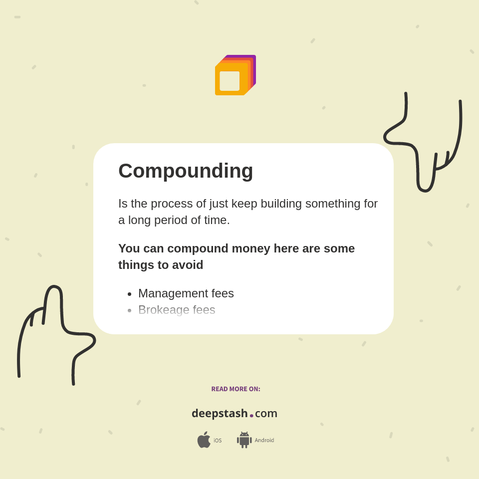 Compounding - Deepstash