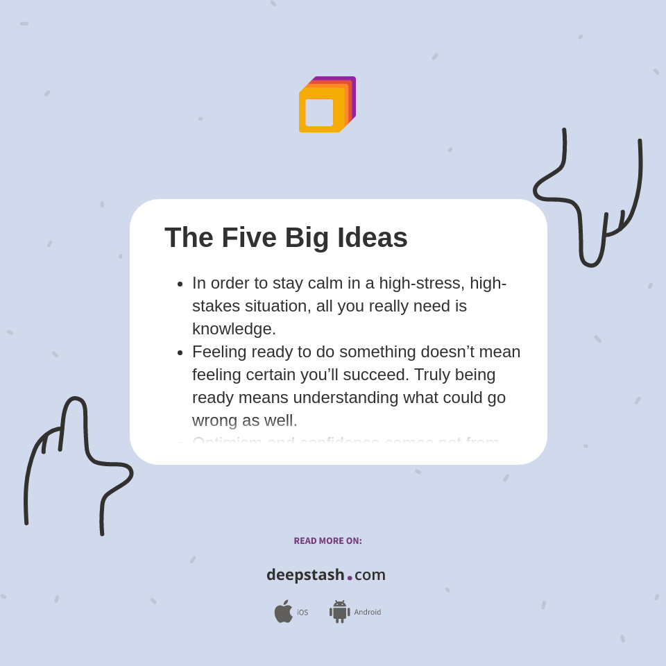 The Five Big Ideas - Deepstash