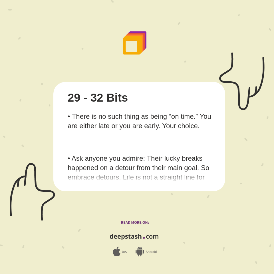 29 - 32 Bits - Deepstash