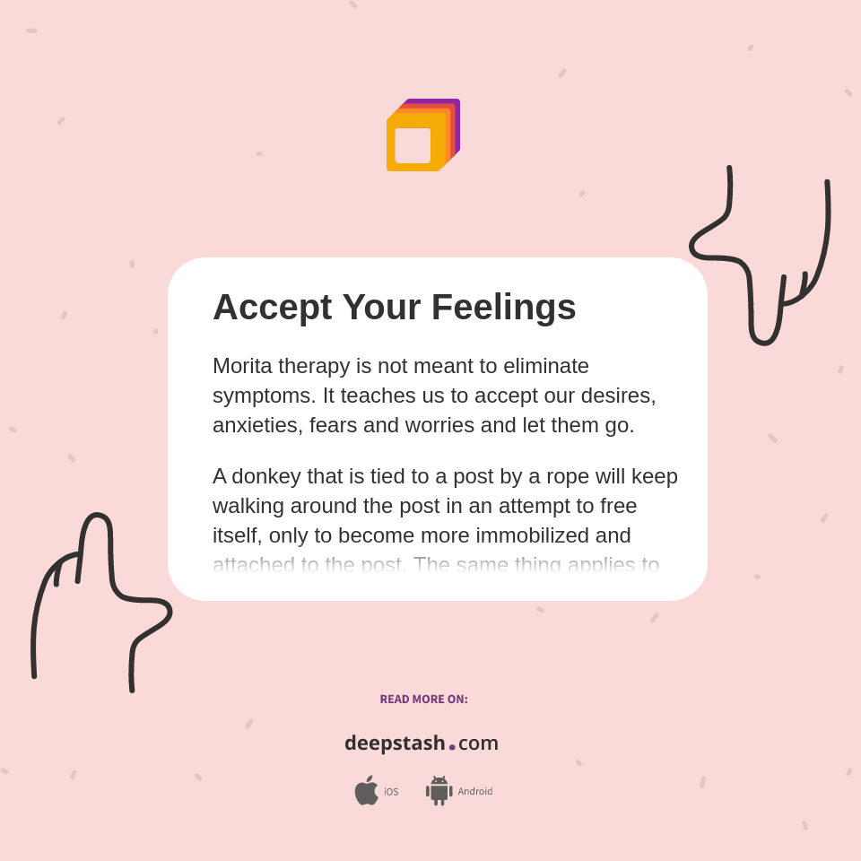 Accept Your Feelings - Deepstash