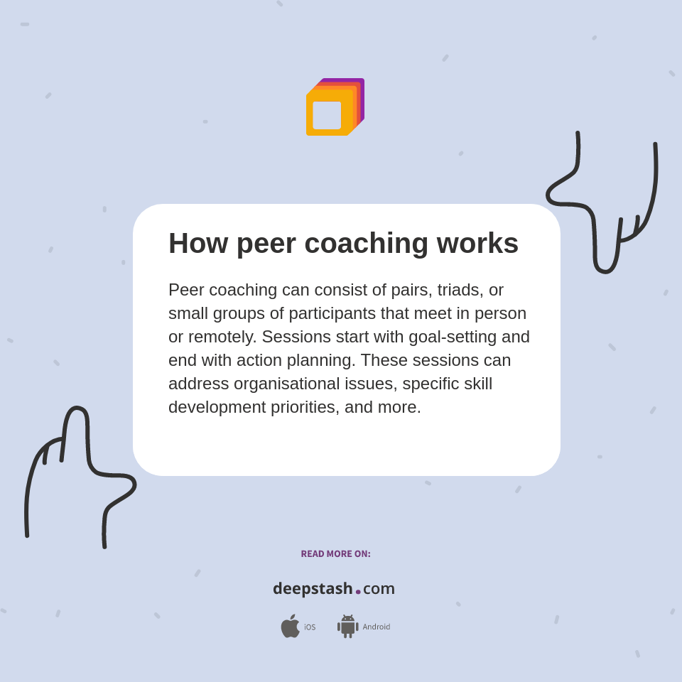 How peer coaching works - Deepstash