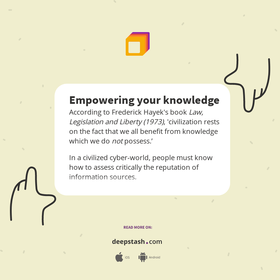 Empowering your knowledge - Deepstash