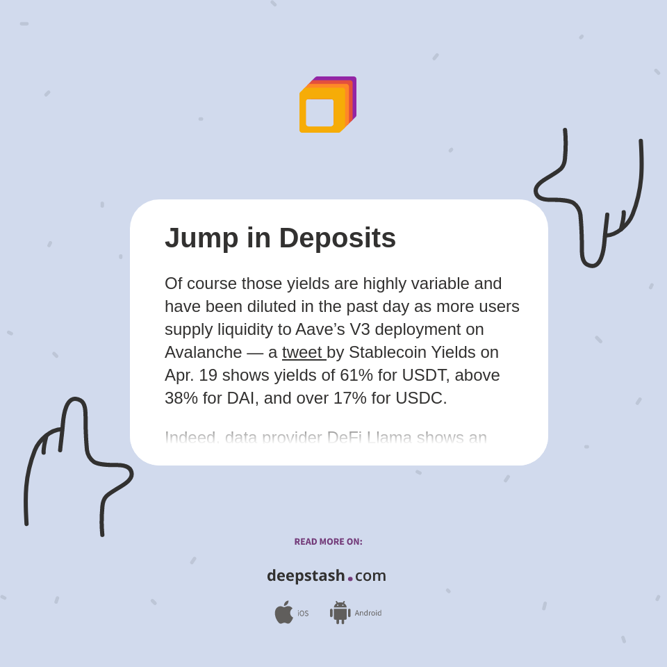 Jump in Deposits - Deepstash