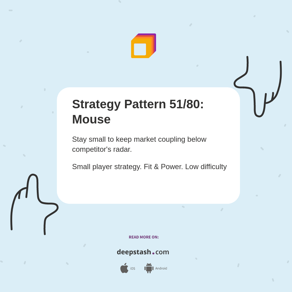 Strategy Pattern 51/80: Mouse - Deepstash