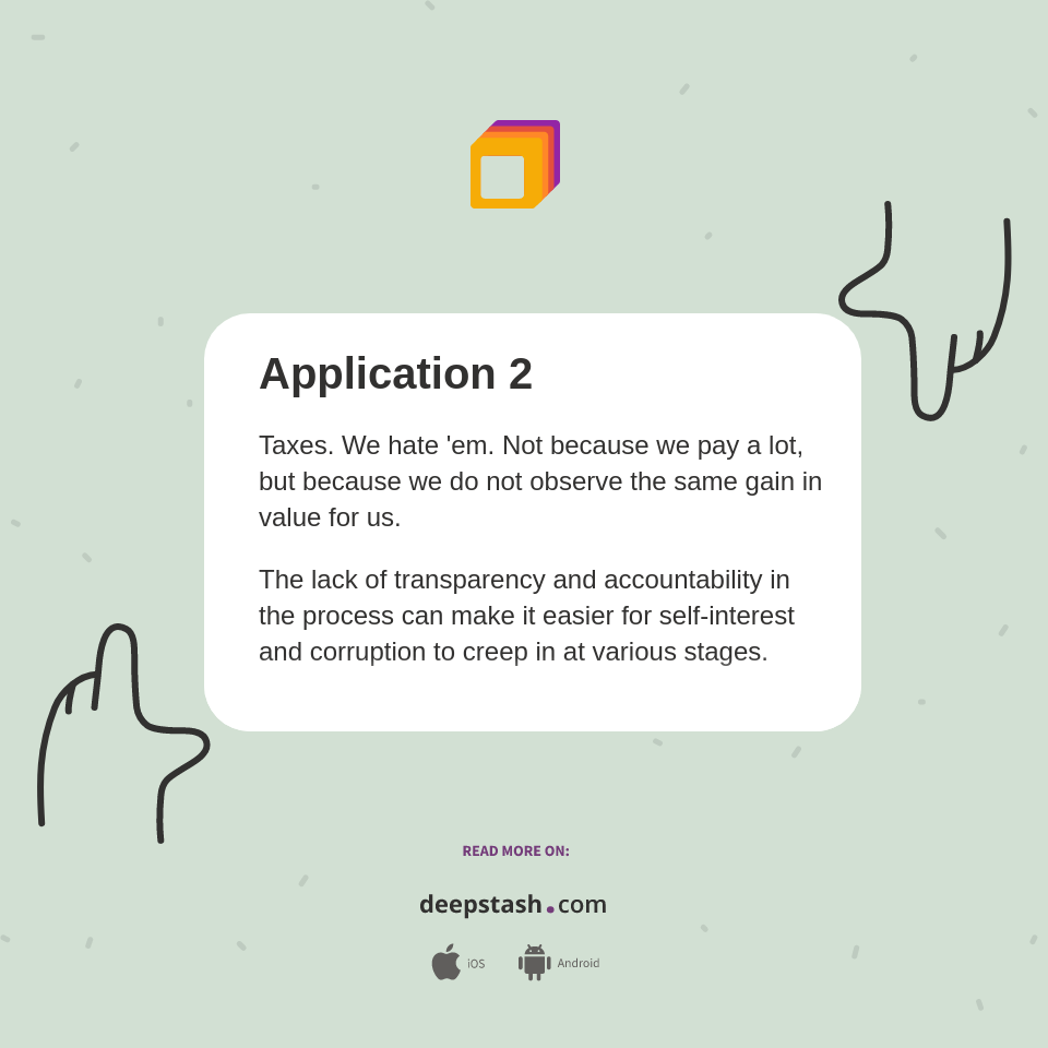 Application 2 - Deepstash