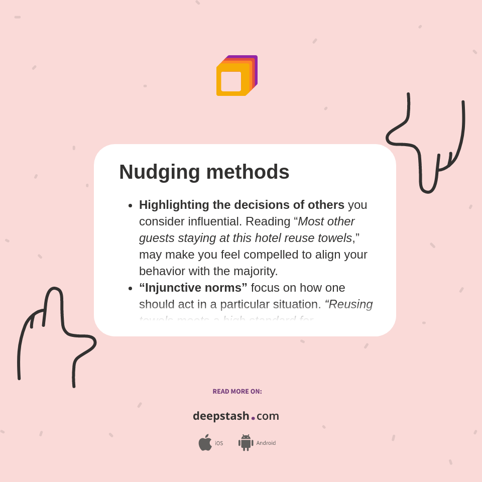 Nudging methods - Deepstash