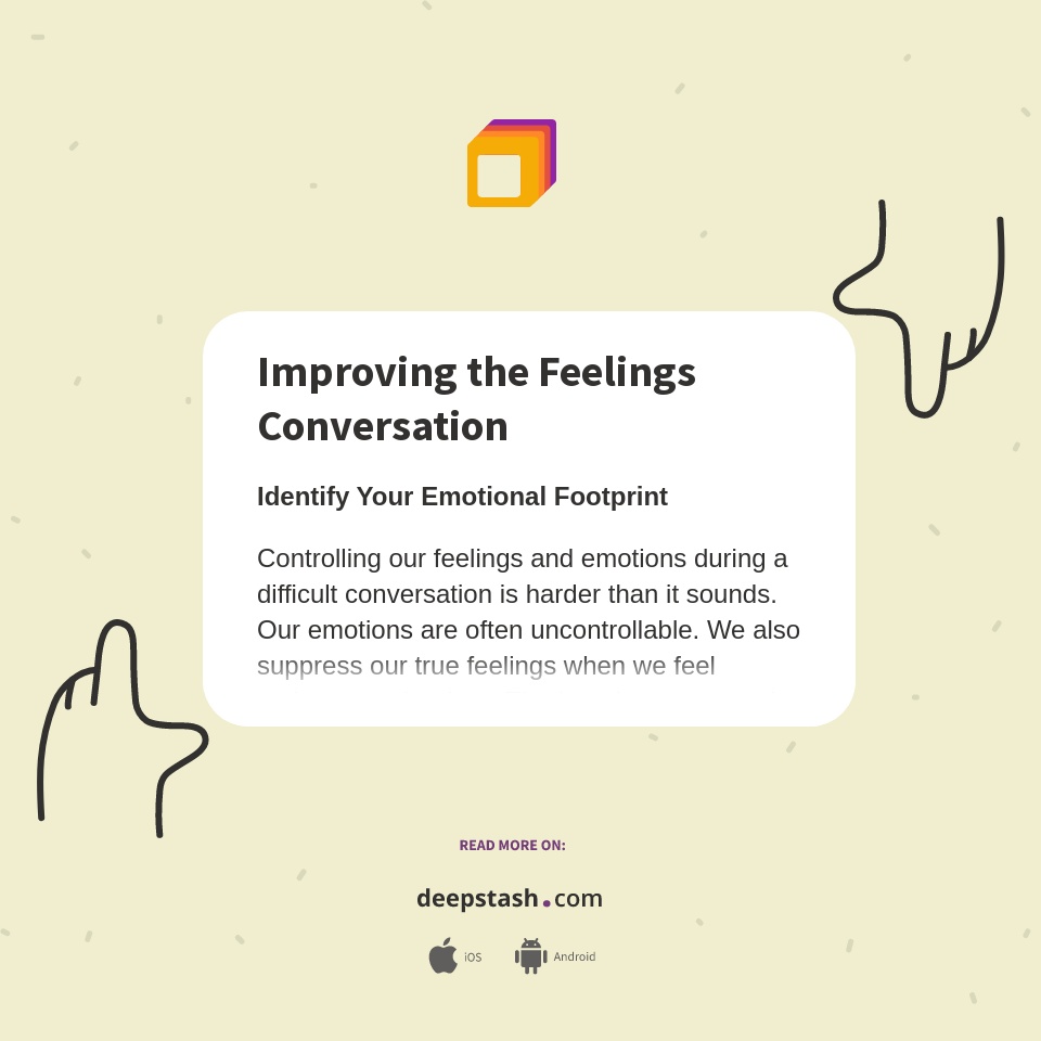 Improving the Feelings Conversation - Deepstash