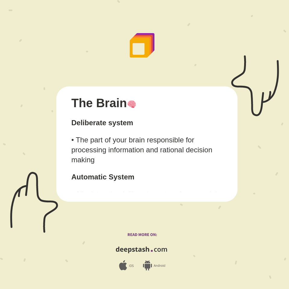 The Brain🧠 - Deepstash
