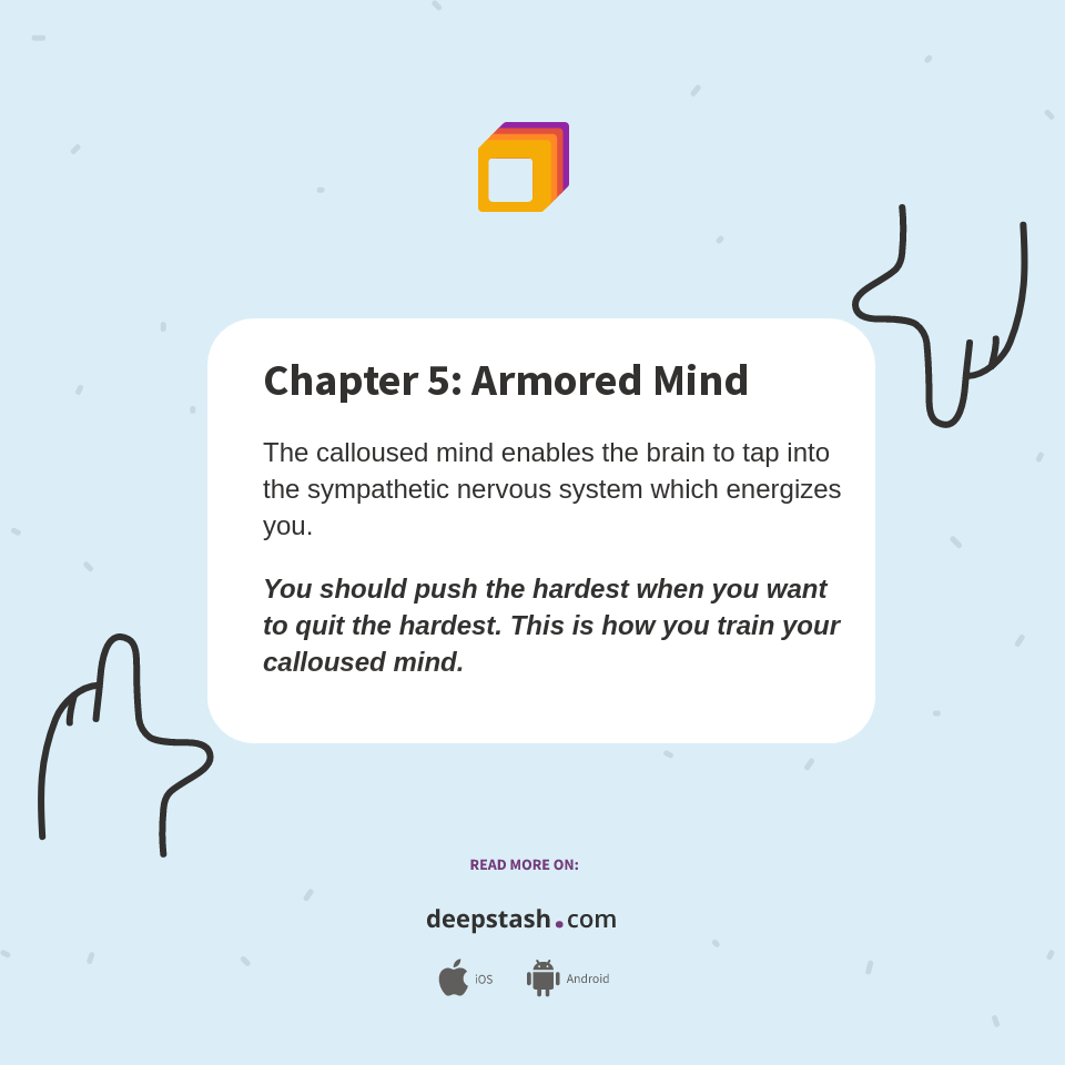 Chapter 5: Armored Mind - Deepstash