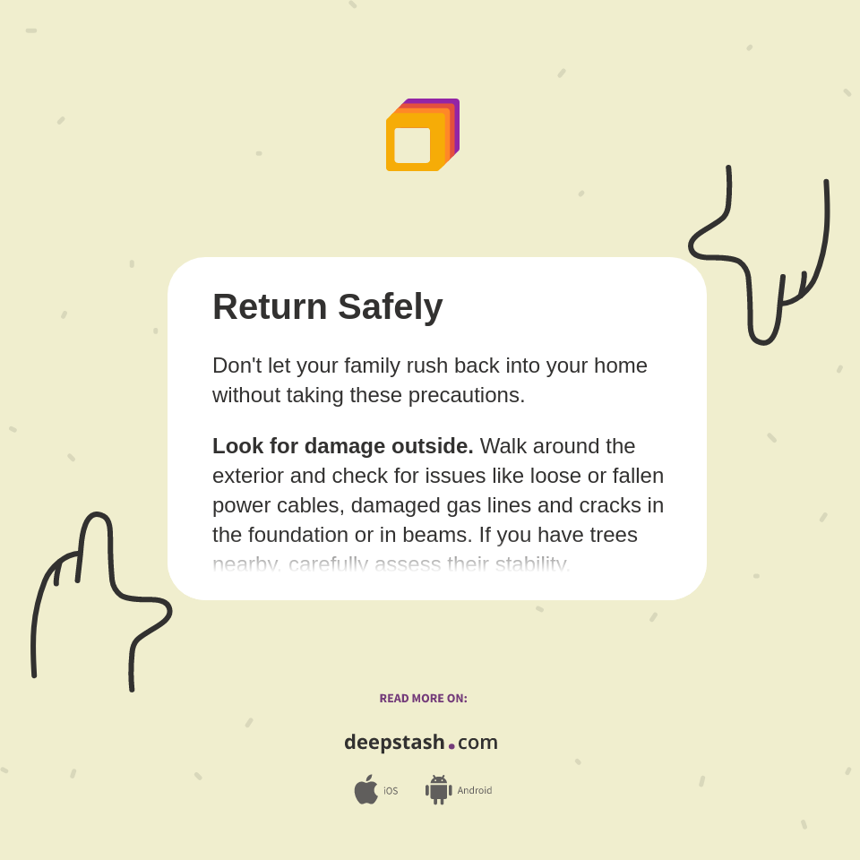 Return Safely - Deepstash