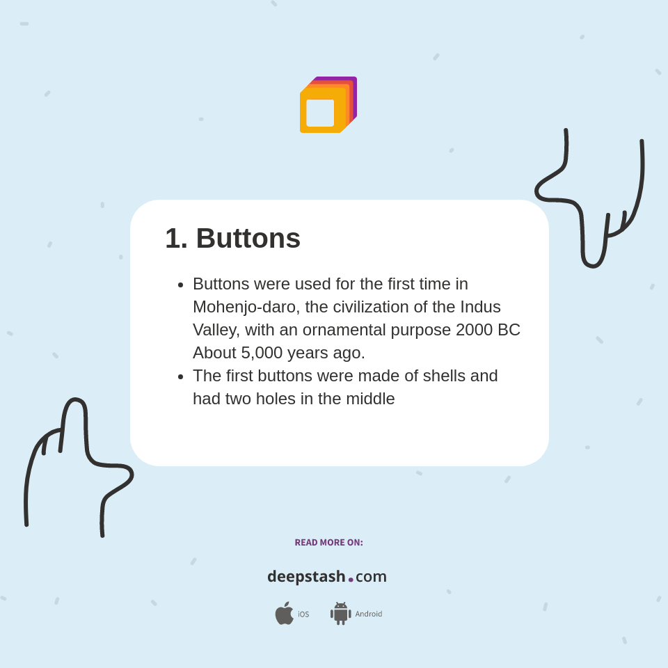 1. Buttons - Deepstash