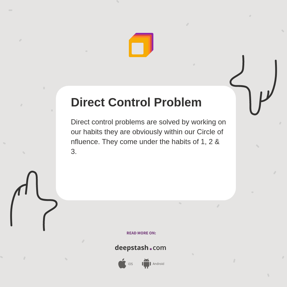 Direct Control Problem - Deepstash