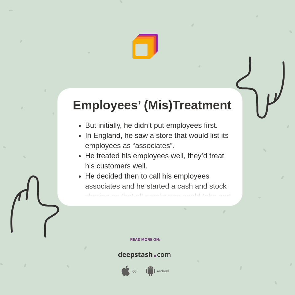 Employees’ (Mis)Treatment - Deepstash