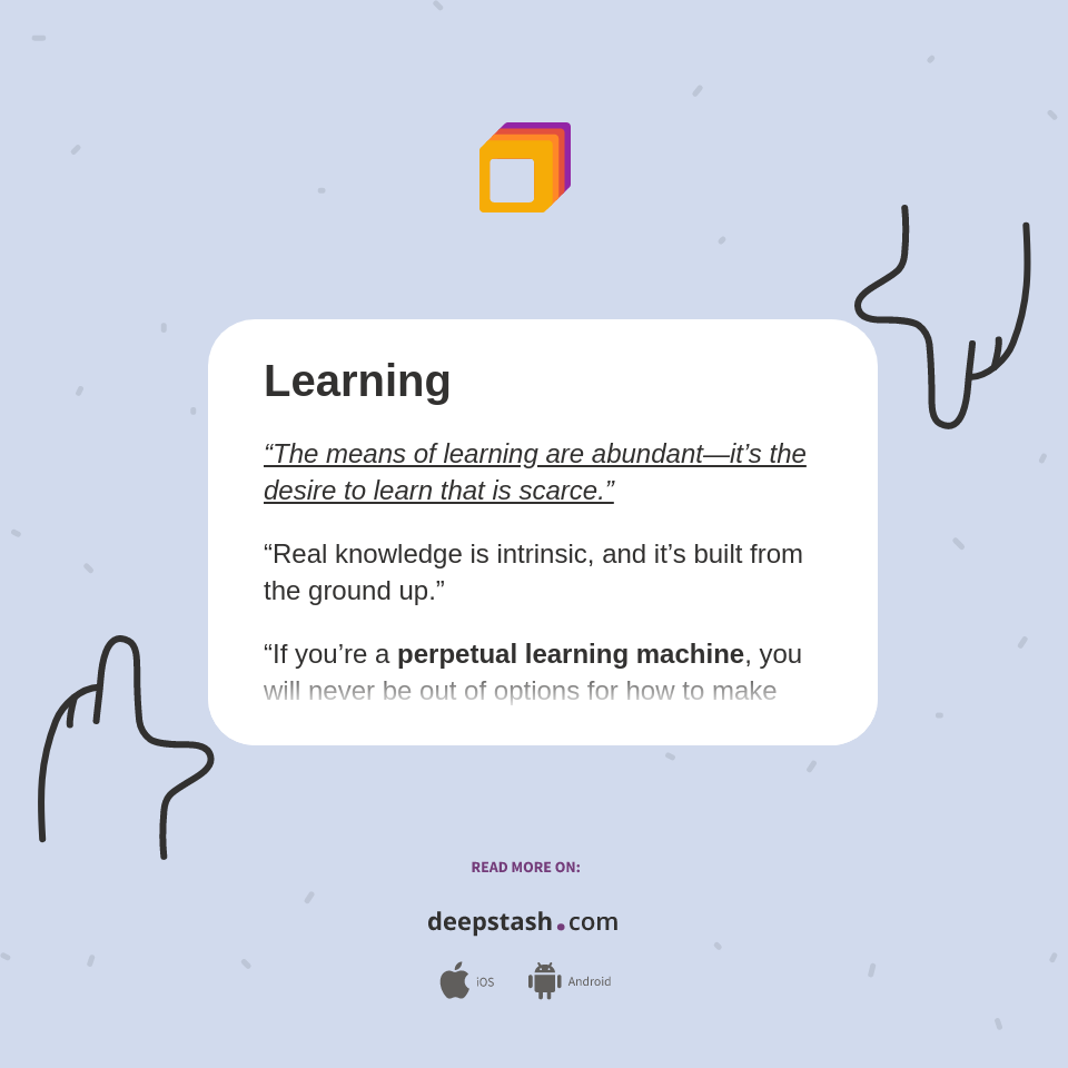 Learning - Deepstash