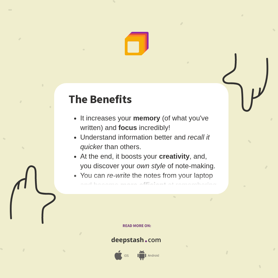 The Benefits - Deepstash