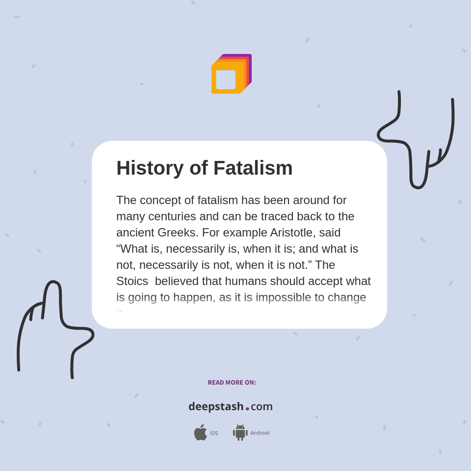 History of Fatalism - Deepstash