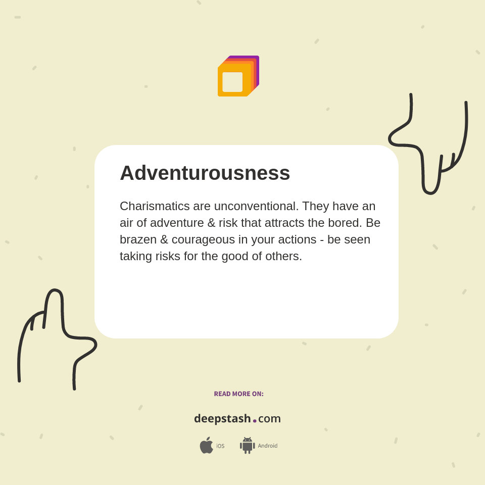 Adventurousness - Deepstash