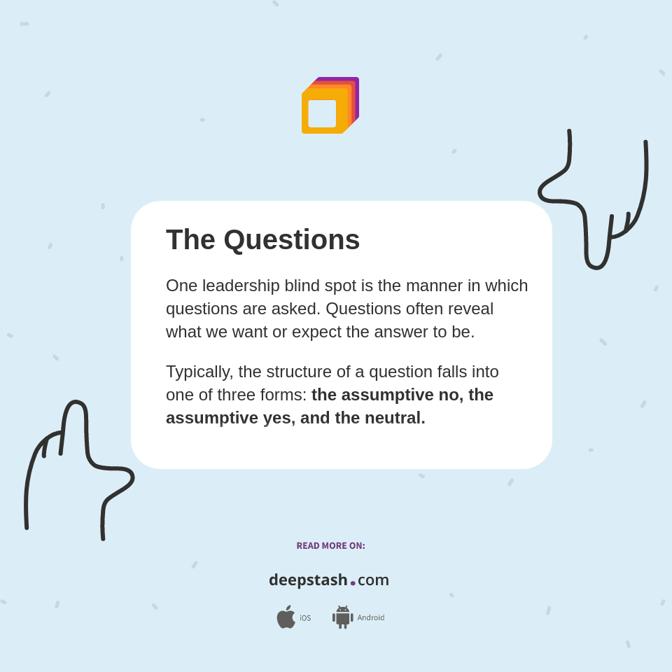 The Questions - Deepstash