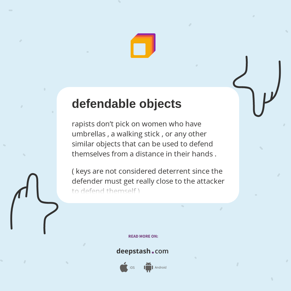 defendable objects - Deepstash