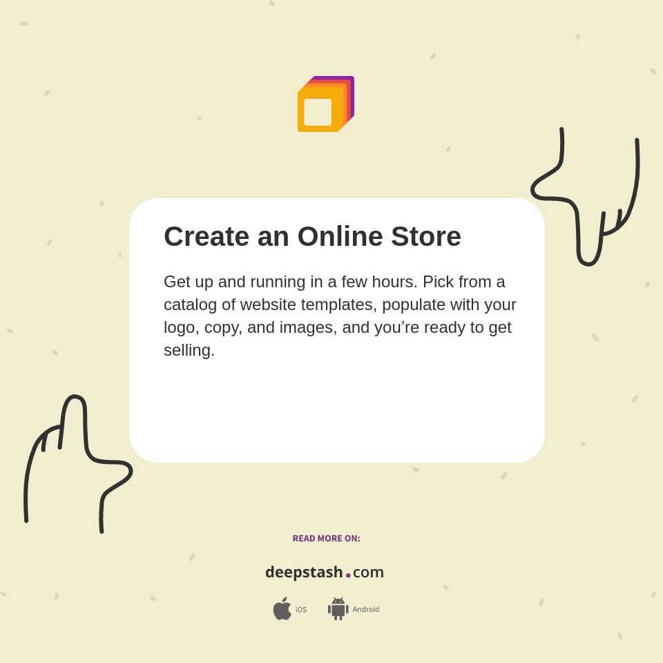 Create an Online Store - Deepstash
