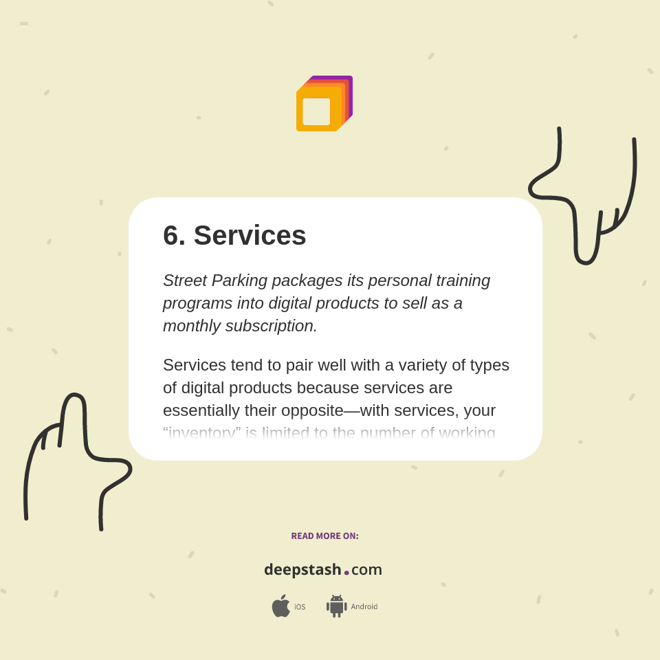 6. Services - Deepstash