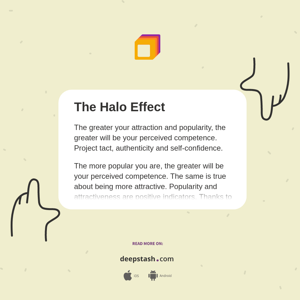 The Halo Effect - Deepstash