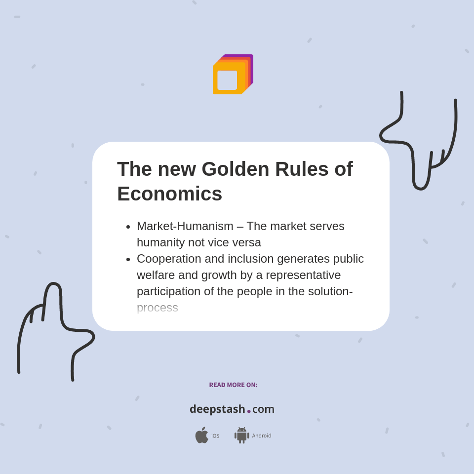 The new Golden Rules of Economics - Deepstash