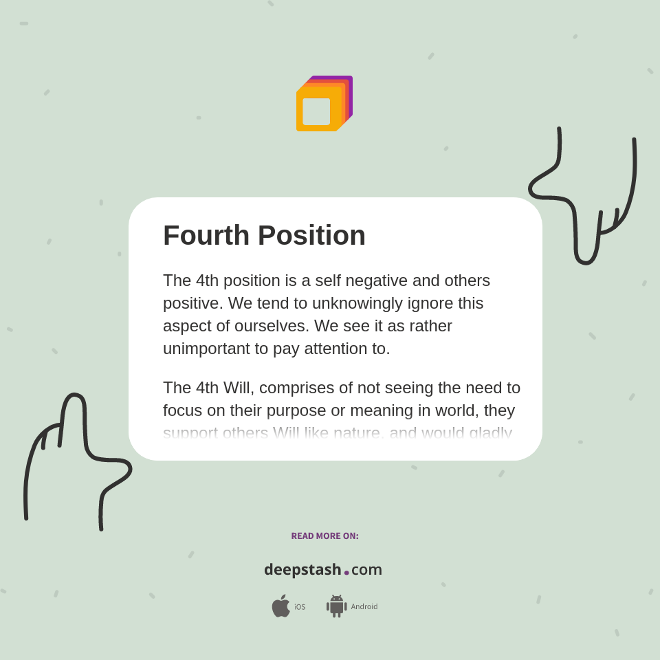 Fourth Position - Deepstash