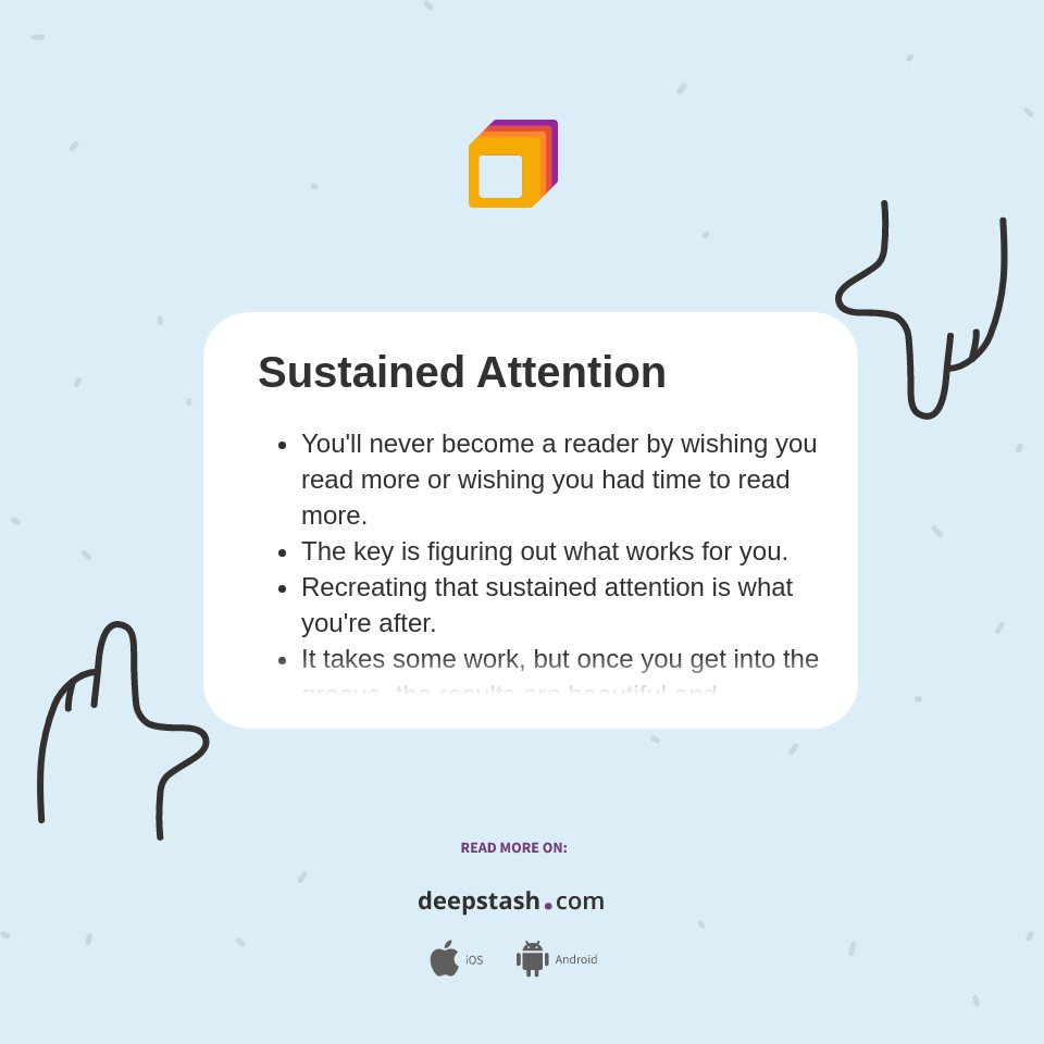 Sustained Attention - Deepstash