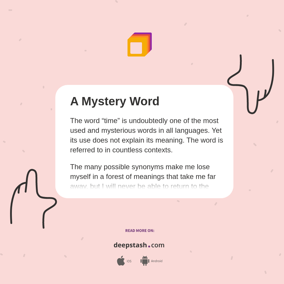 A Mystery Word - Deepstash