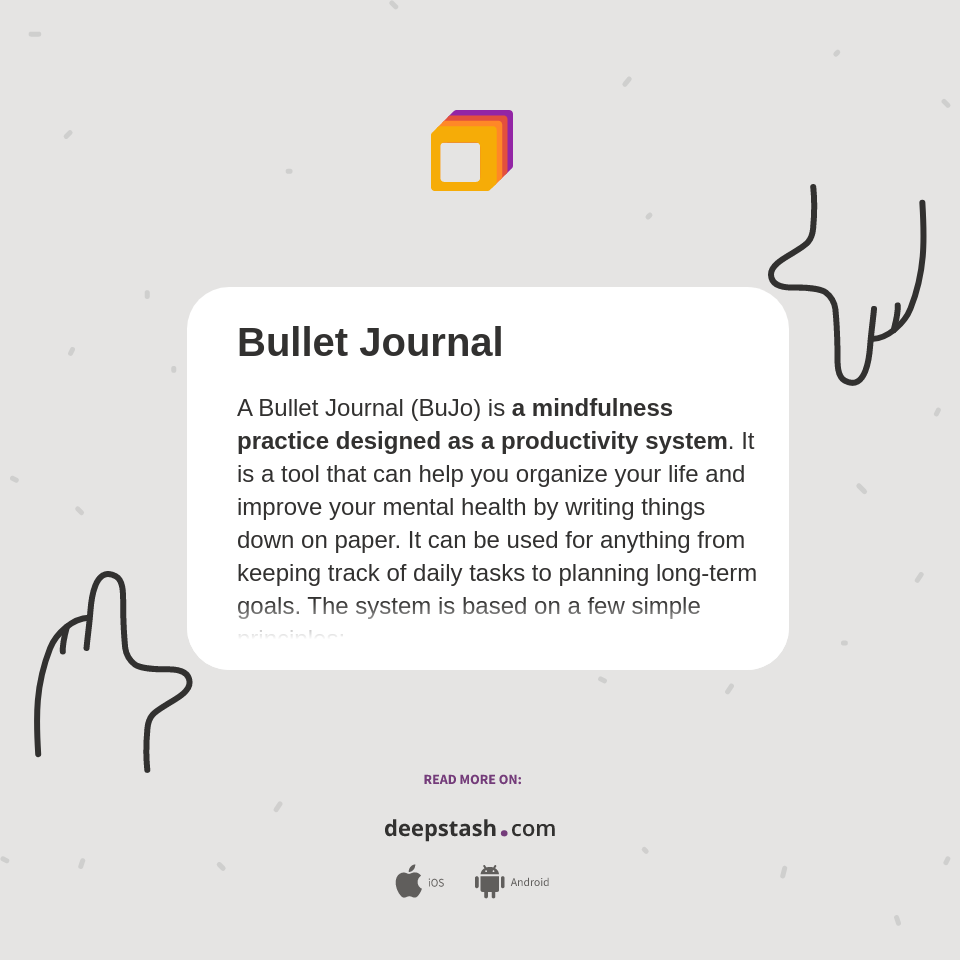 Bullet Journal - Deepstash