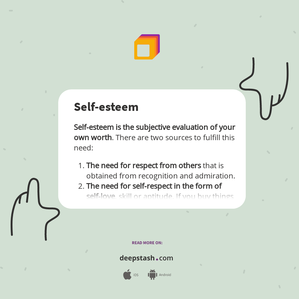 Self-esteem - Deepstash