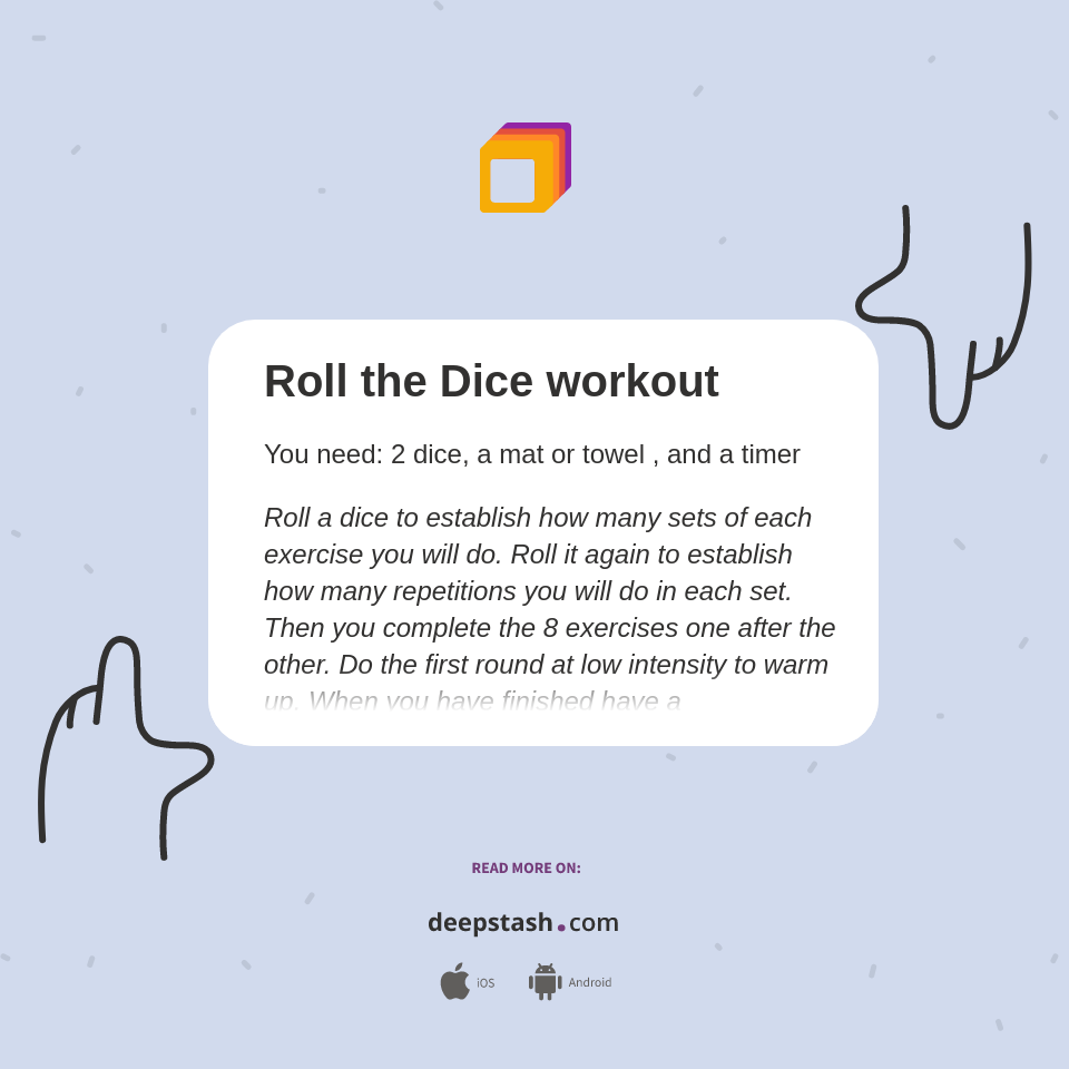Roll the Dice workout - Deepstash