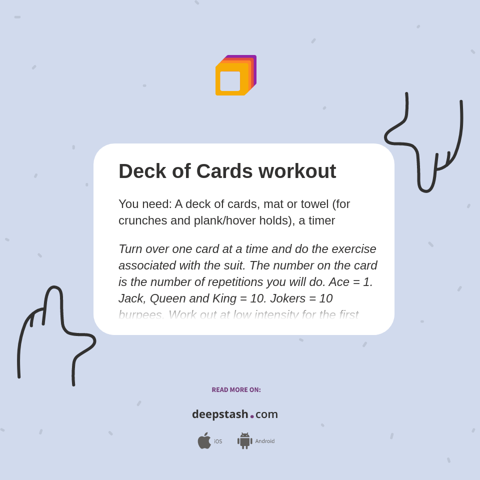 Deck of Cards workout - Deepstash