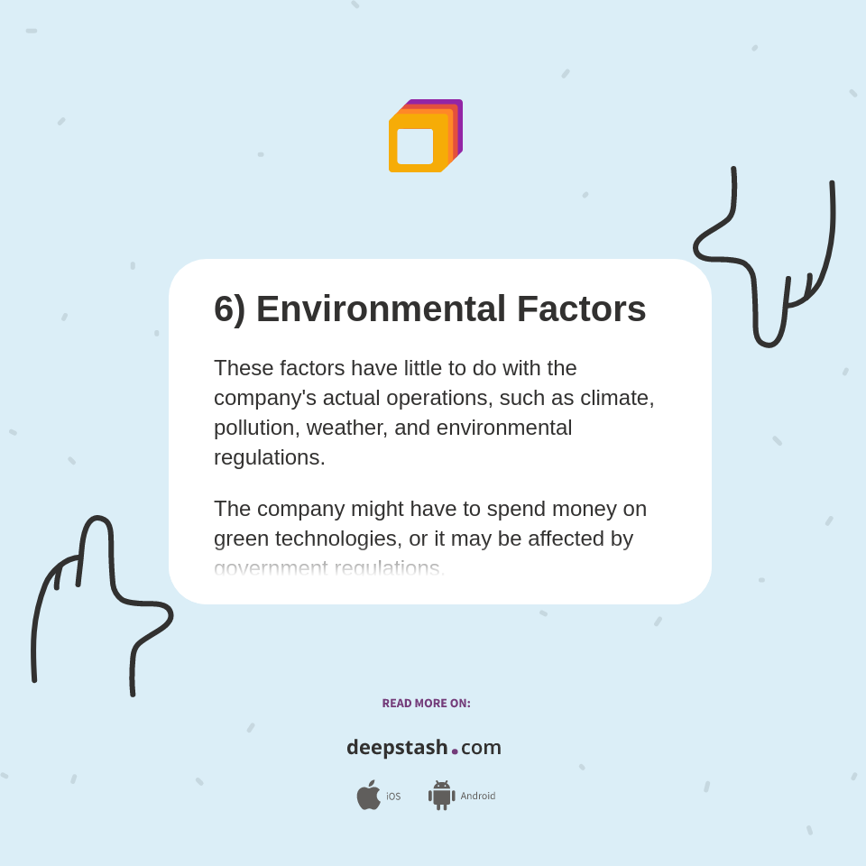 6) Environmental Factors - Deepstash