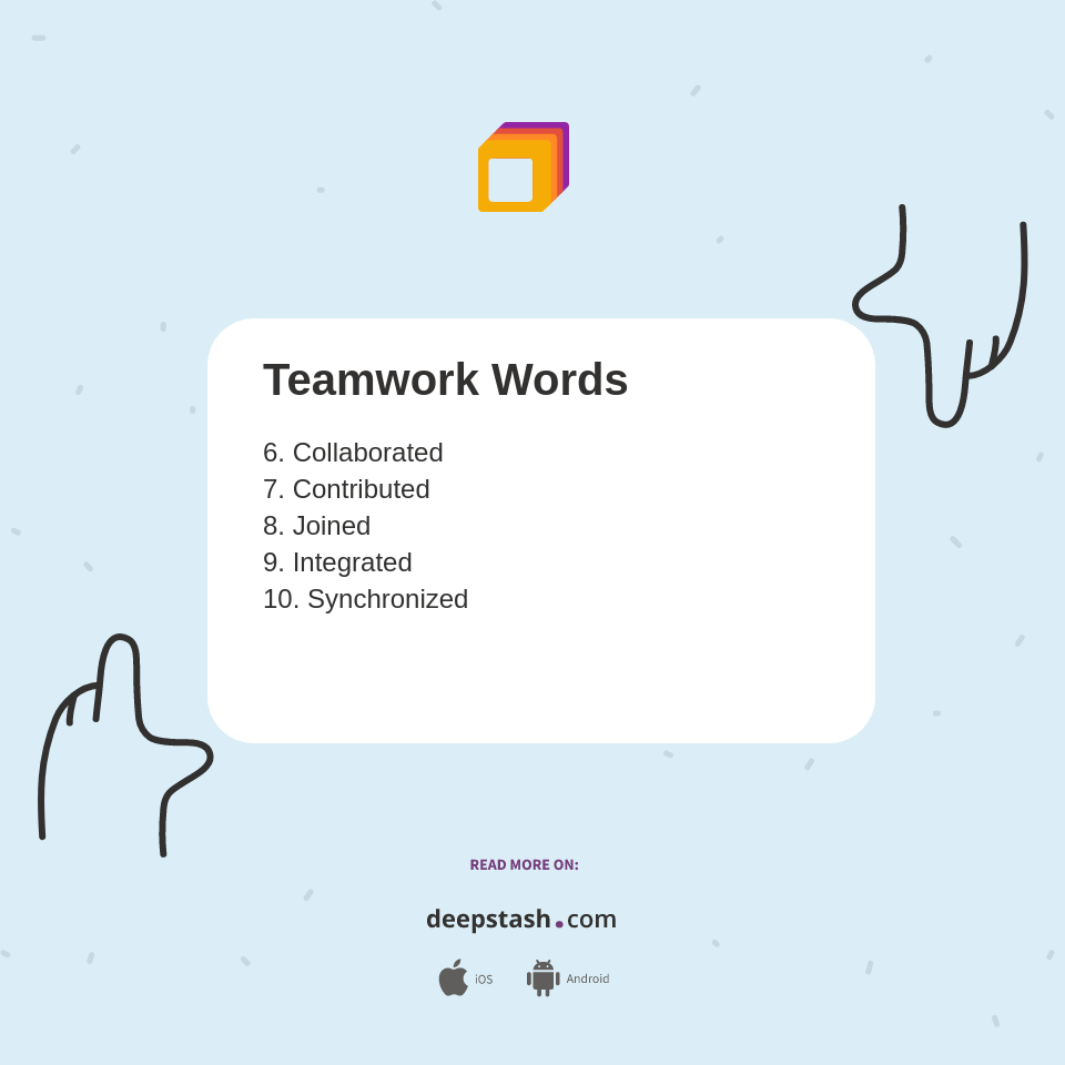 Teamwork Words - Deepstash