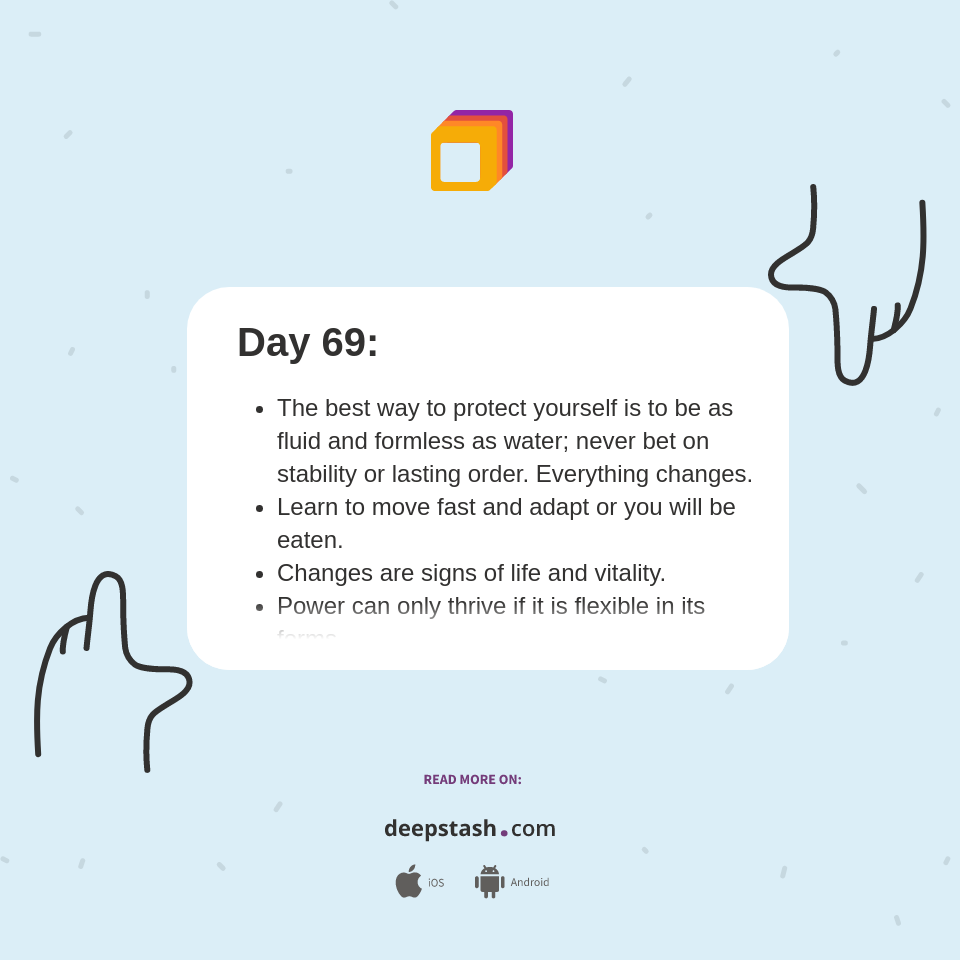 Day 69: - Deepstash