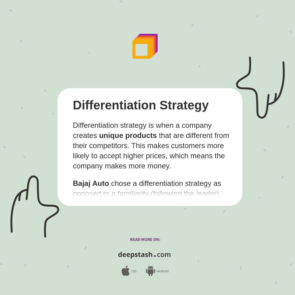 Differentiation Strategy - Deepstash