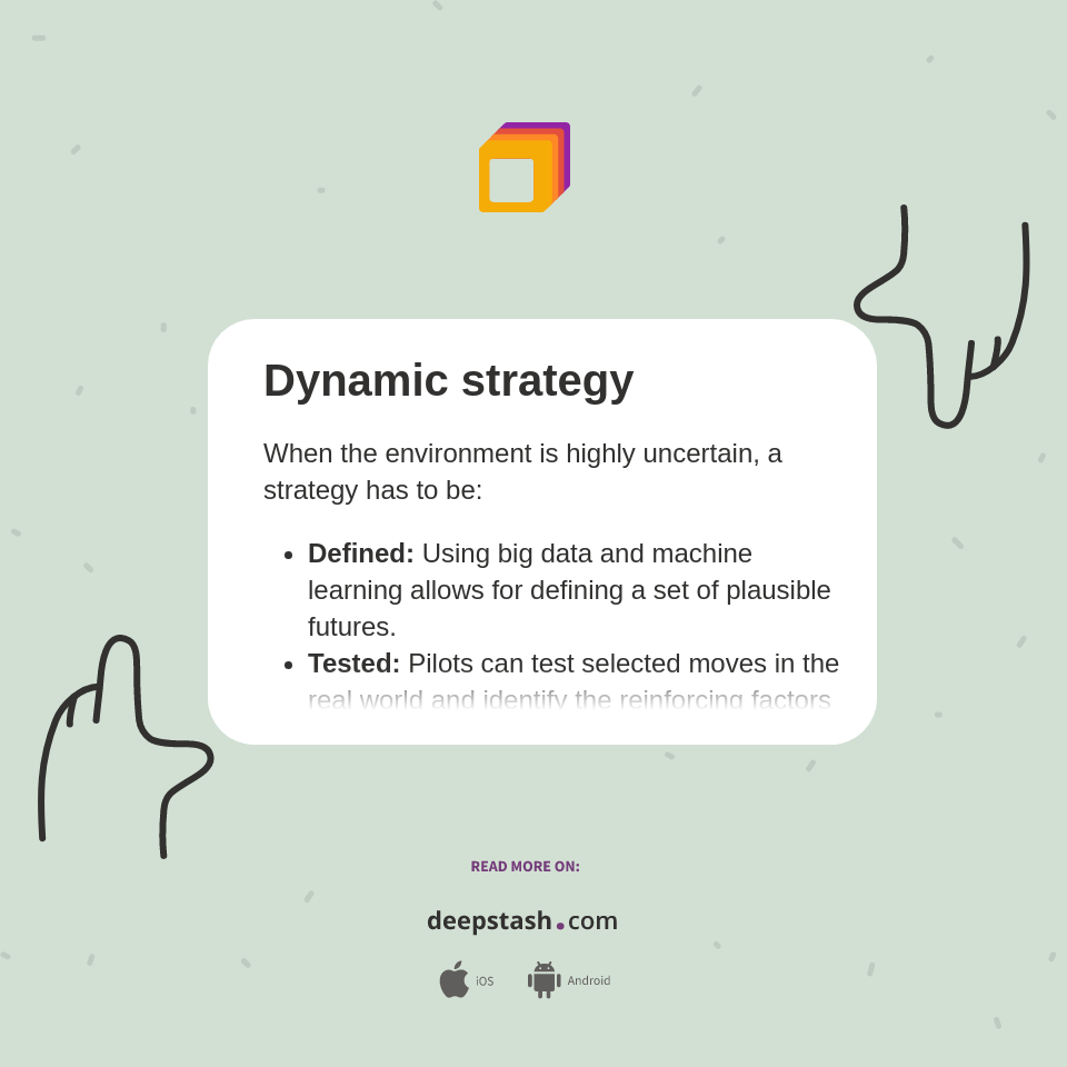 Dynamic strategy - Deepstash