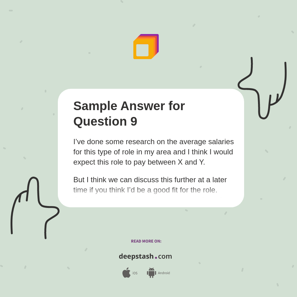 Sample Answer for Question 9 - Deepstash