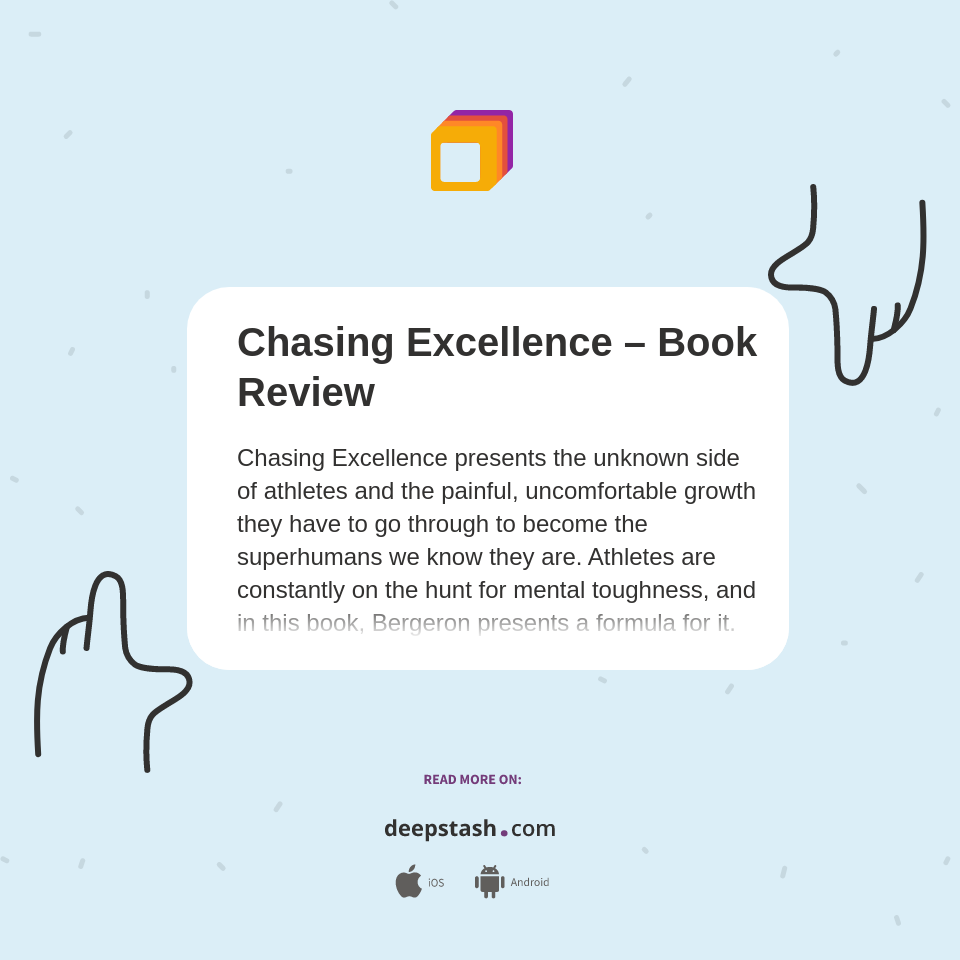 Chasing Excellence – Book Review - Deepstash